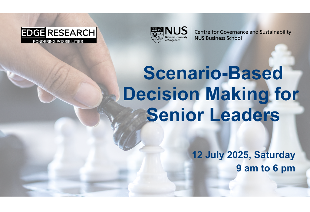 Scenario-Based Decision Making for Senior Leaders - Centre for ...